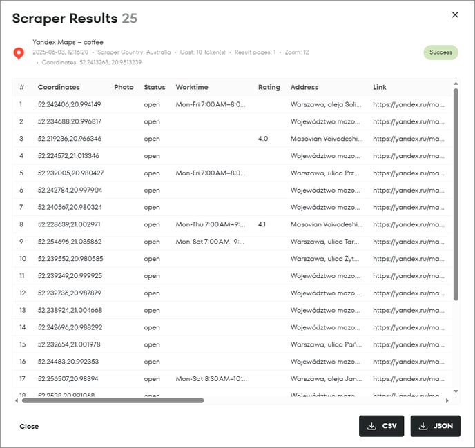 How to Scrape Data with Yandex Maps?